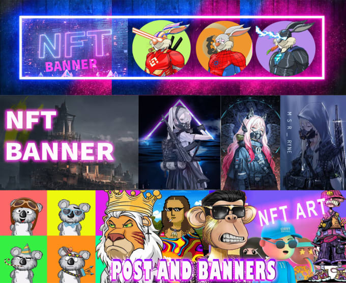 Design Nft Banner And Posts For You By Mahamqudsia Fiverr