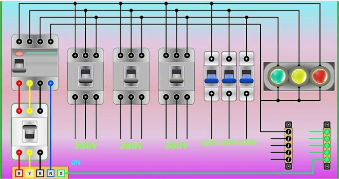 Design autocad electrical plan sheets in few hours by Gamiawan | Fiverr