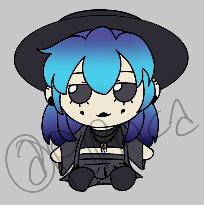 Draw you a fumo by Pipinca | Fiverr