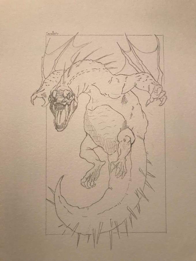 Sketch and ink animals, characters and mythical creatures by Shazzy1101 ...