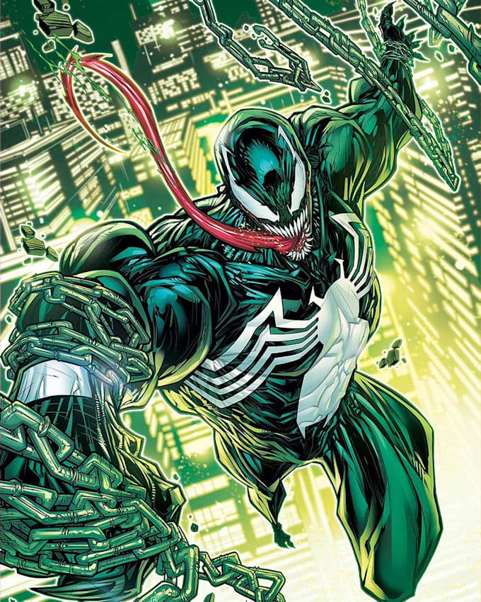 Draw a comic book illustrations and cover by Alinascheller | Fiverr