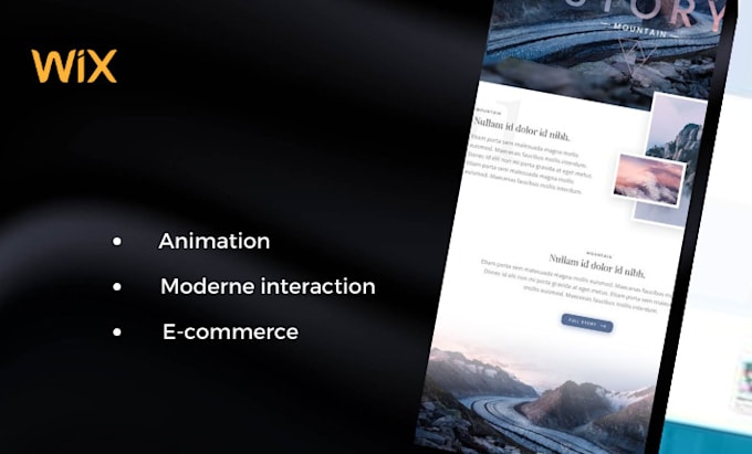 Build your professional wix website with unlimited revision by Amazin ...