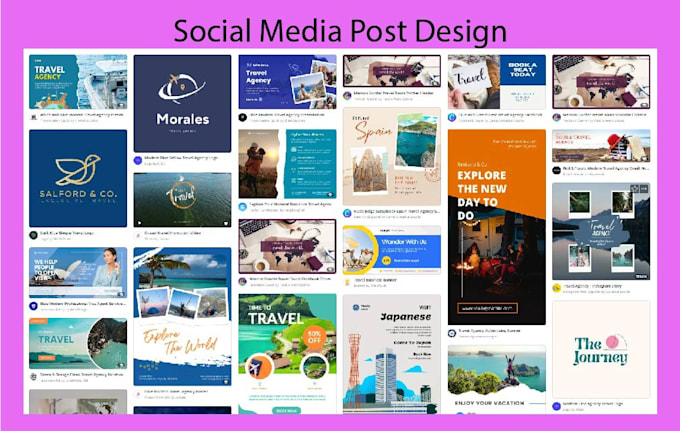 Design social media post for facebook, instagram, pinterest, linkedin ...
