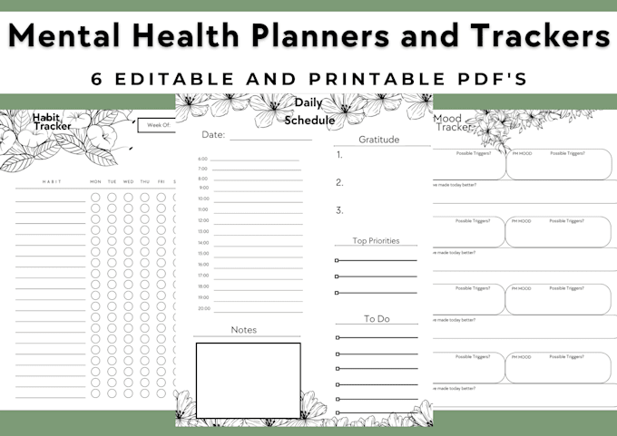 Create journals, schedules and planners by Drepiilani | Fiverr