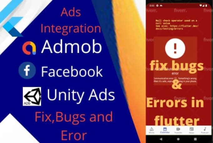 Fix bugs ,errors in flutter app and also intergerate ads in andriod ... Fix bugs ,errors in flutter app and also intergerate ads in andriod ...