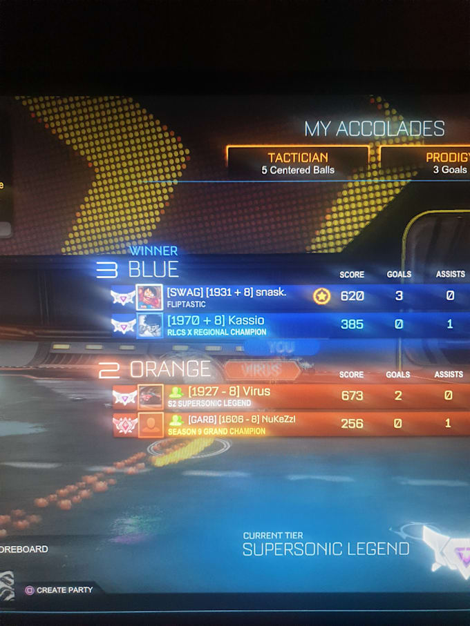 Give you coaching from a 3x ssl in rocket league by Snaskratternayt ...