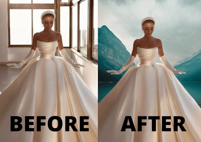 Remove and add another background and retouch photo by Daniyalkhan932 ...