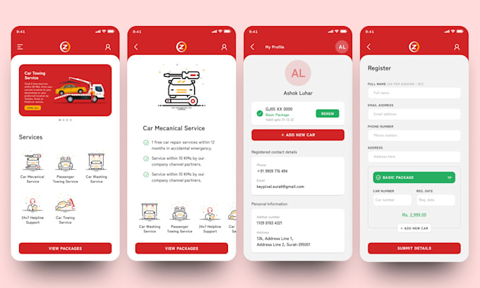 Create beautiful and functional ui for your mobile app by Keypixel | Fiverr