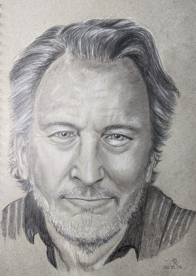 Draw realism portraits in graphite by Helena246 | Fiverr