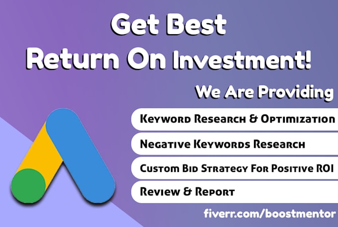 Setup and optimize highly profitable google ads ppc campaign by ... Setup and optimize highly profitable google ads ppc campaign by ...