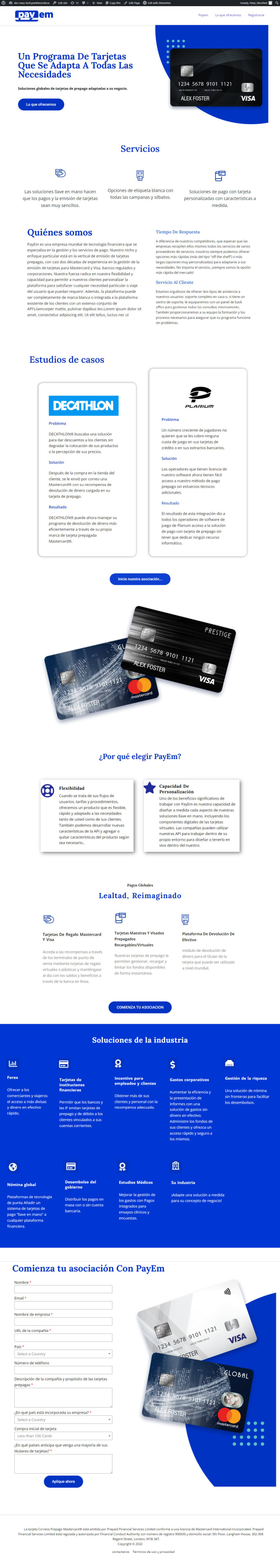 Create a modern responsive wordpress landing page design by Neaztech ...