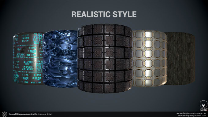 Create high quality pbr materials and textures by Sminguezaa | Fiverr