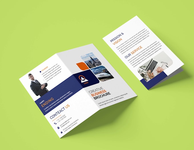 Design professional booklet, bifold and trifold brochures by Nazmul_004 ...