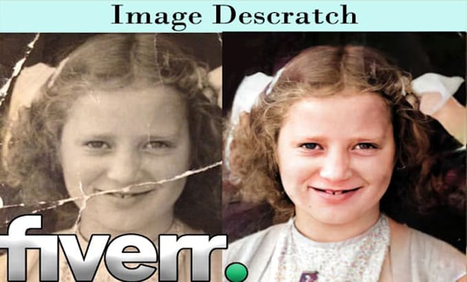 Restore your old, damaged images and colorize them by Mudhadi | Fiverr
