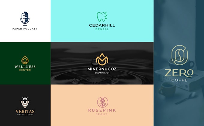 Do 3 unique minimalist logo design with free source files by Saggyete4 ...