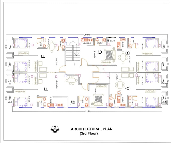 Drafting 2d plan within 24hrs by Alihasan5000 | Fiverr