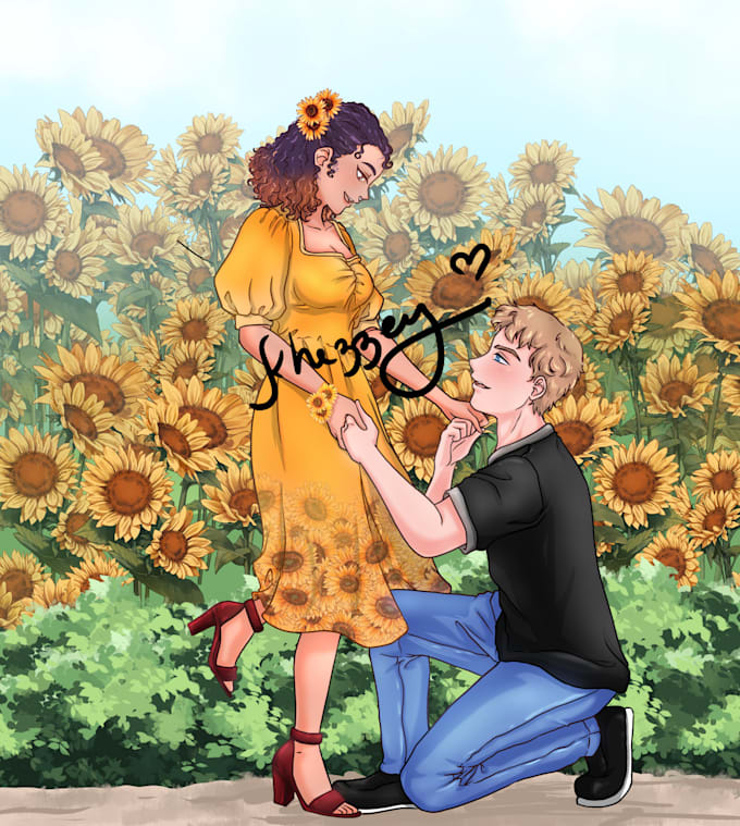 Create amazing webtoon panel by Khezzey | Fiverr