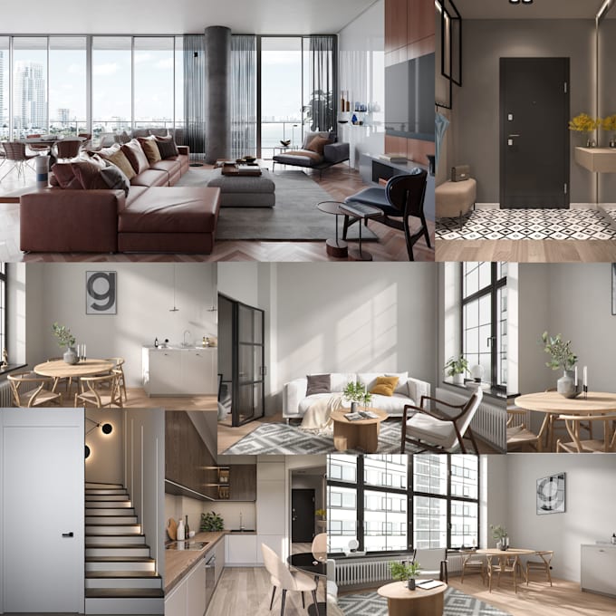 Create exclusive photorealistic 3d visualization by Yadezeen | Fiverr