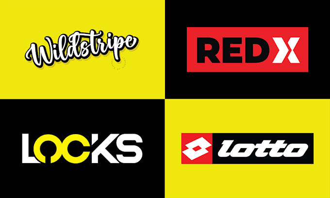 Be your minimal text based logo maker by Nushrat55 | Fiverr