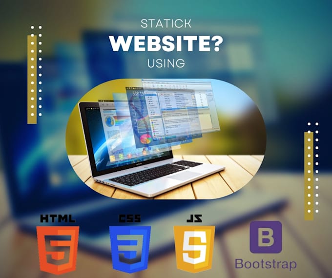 Create responsive websites in html css javacript and bootstrap by ...