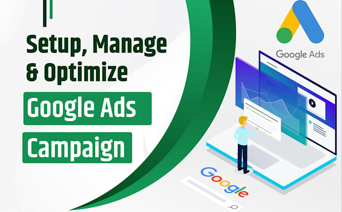 Setup manage and optimize google ads campaign on monthly basis by W3eraseo | Fiverr