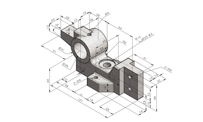Create a 3d model in autocad fusion 360 by Onetoonapp | Fiverr