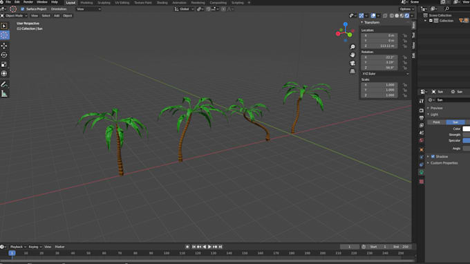 Make you a 3d model in blender by Piepkdg | Fiverr