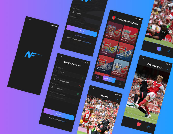 Do an absolutely amazing high level design for mobile app by Kuzivvv ...