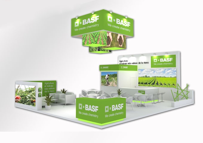 Design a creative booth that will be a great success approved and built ...