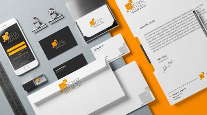 A complete branding kit,business card and stationery kit by ...