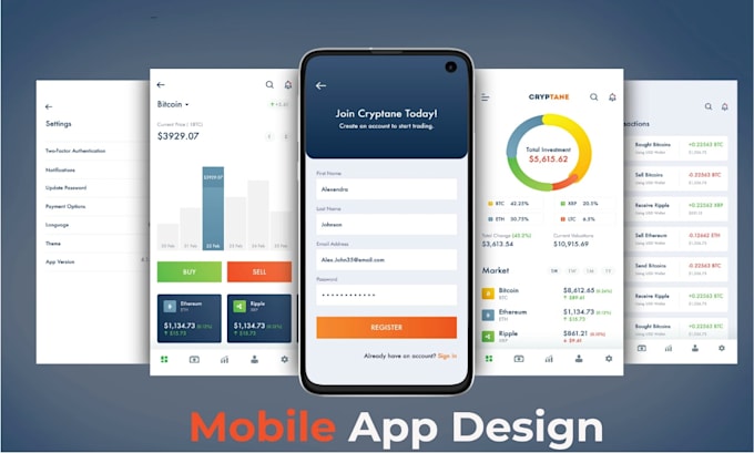 Do ui ux design, website, dashboard, mobile app ui ux design by Sanjivsk11 | Fiverr