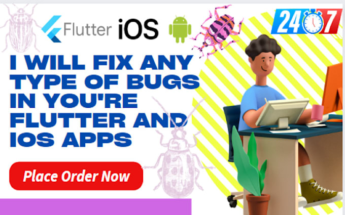 Quickly fix bugs in your android, ios, react native apps, flutter bugs ...