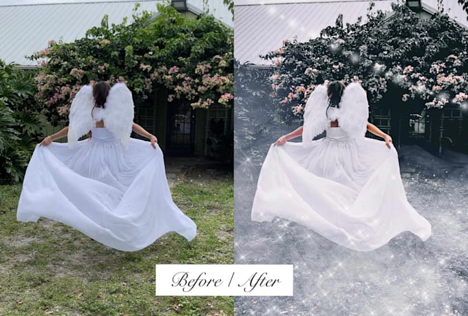 Create magical effects to your existing photo by Xoxoang | Fiverr