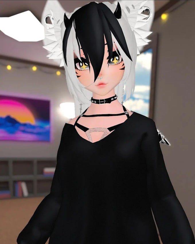 Create custom vr chat avatar, vtuber model, 3d vrchat for you by ...