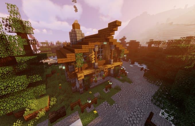 Build anything you want in minecraft by Kotsuuuu | Fiverr