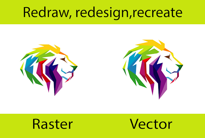 Redesign, recreate, and redraw images by vector tracing by Mahamrizwan08 | Fiverr