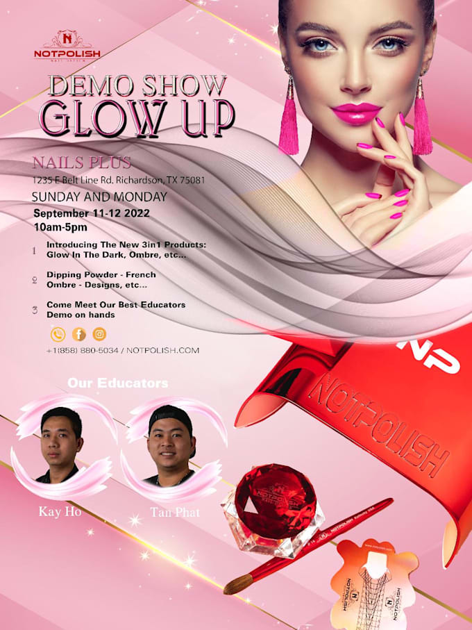 Create posters for your events and promotions by Whoseyouraaron | Fiverr