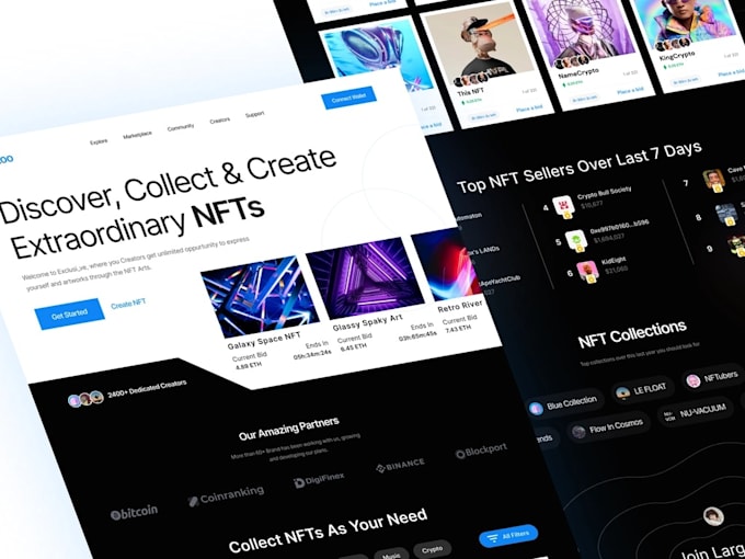 Create nft minting dapp and nft collection by Otm_chatar23 | Fiverr