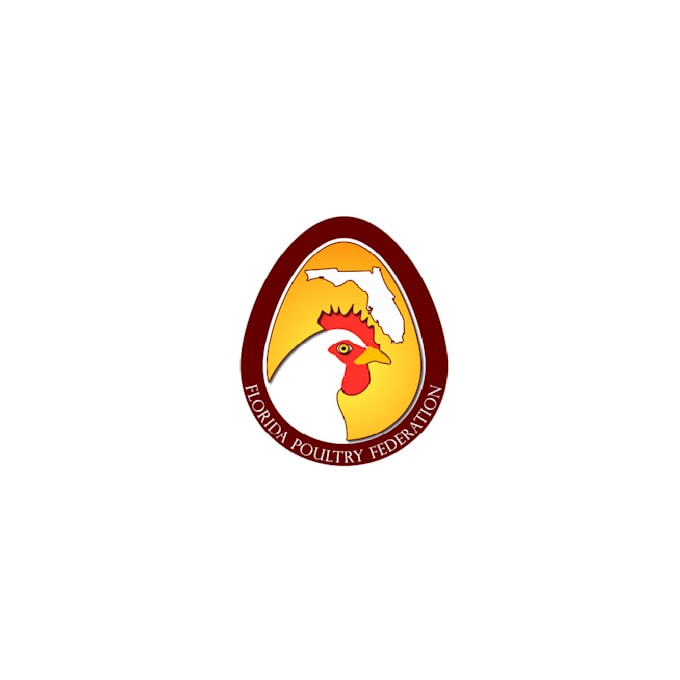 Make clean nice best florida poultry federation logo for your business ...