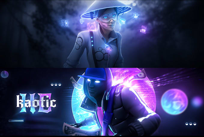 Design a fortnite twitter header by Dimcha1221 | Fiverr
