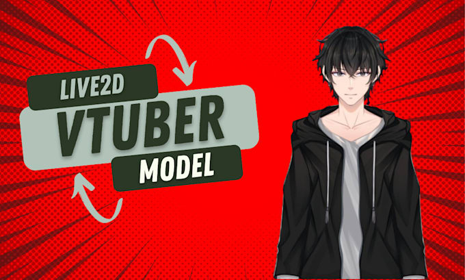 Draw anime character, live2d model, fanart, facerig and avatar for ...