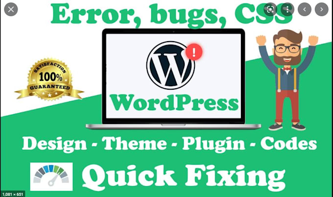 Fix Wordpress Issues And Do Customization Wordpress Errors By Alimazhar0524 Fiverr