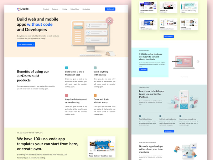 Design top notch website and landing page in sketch by Gokulrajvm | Fiverr