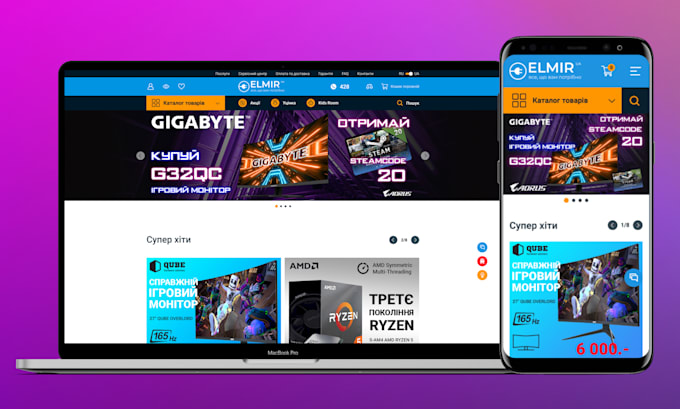 Create eye catching modern website design in figma by Ivan_voitenko ...