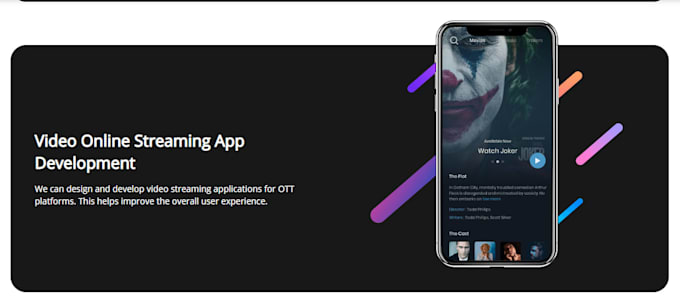 Ott app development for live video streaming, webrtc live streaming ...
