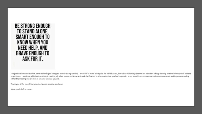 Create motivational emails for your team or group by Chadmottice | Fiverr