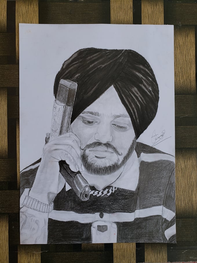 Transform your photo into a hand drawn sketch portrait by Pabla_jas ...