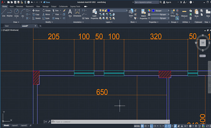 Make your architectural plans and all sections in autocad by ...