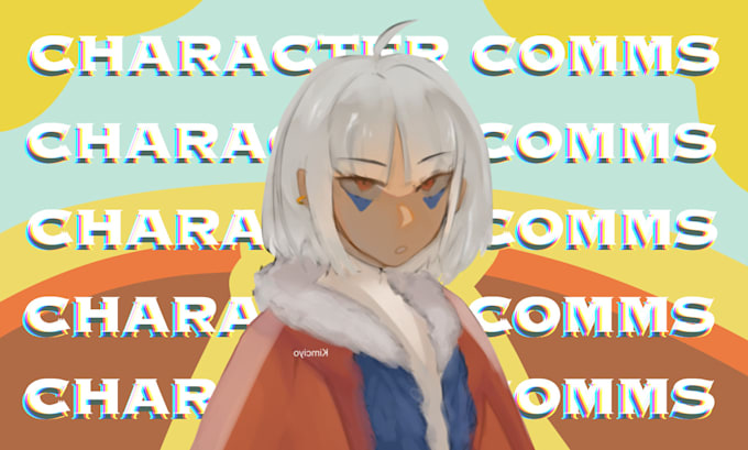 Draw your original character in my cool art style by Kimciyo | Fiverr