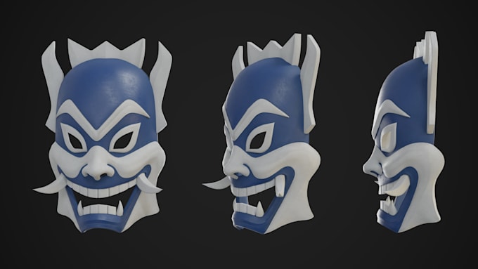 Model 3d masks and helmets for you by Alexandre_rosa | Fiverr